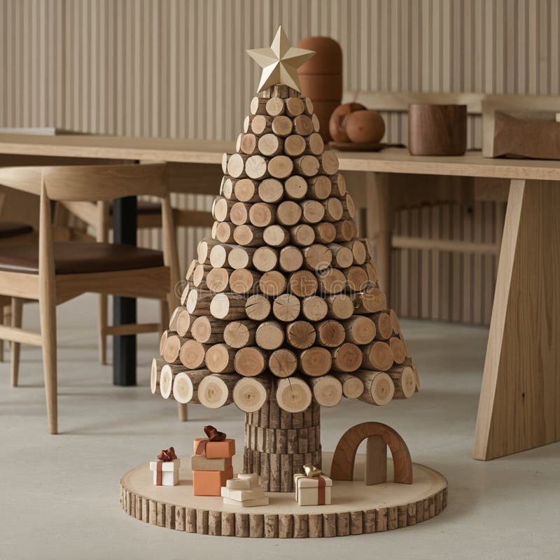 Christmas Tree Design Picture Stock Illustration - Illustration of ...