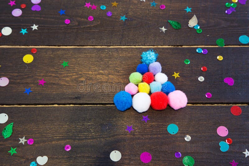 Pom Pom Tree Stock Photos - Download 1,083 Royalty Free Photos