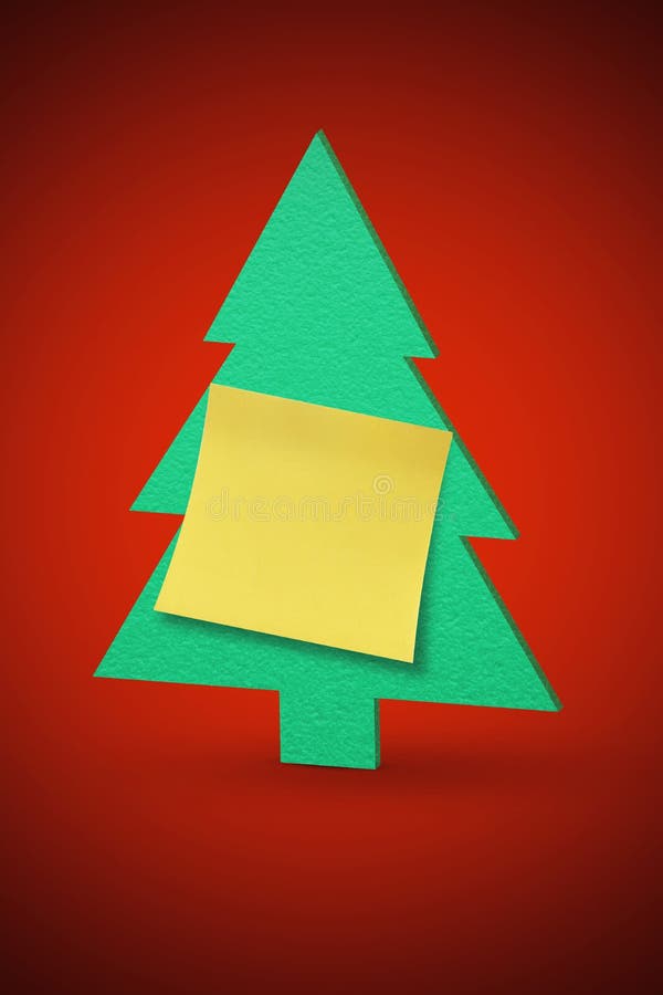 Christmas tree stock illustration. Illustration of card - 44233591