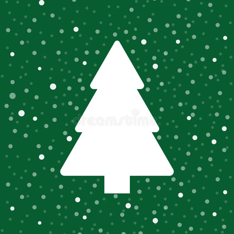 Christmas tree poster stock vector. Illustration of design - 165004030