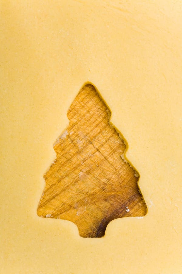 Christmas Tree Shape in Cookie Stock Photo - Image of shape, tree: 20944396