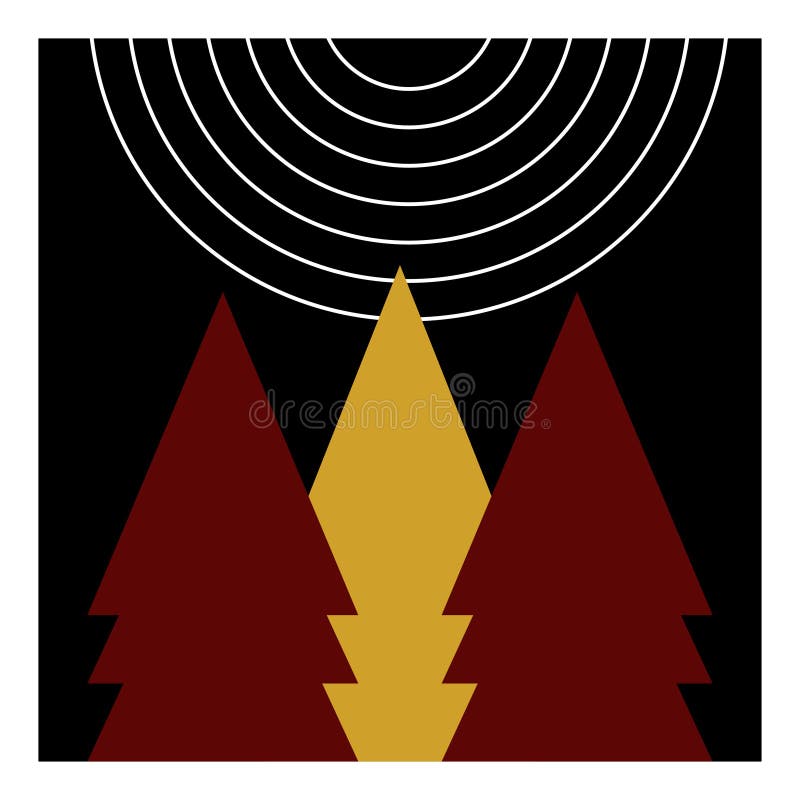 Triangle Christmas Tree Cartoon Stock Illustrations – 1,148 Triangle ...
