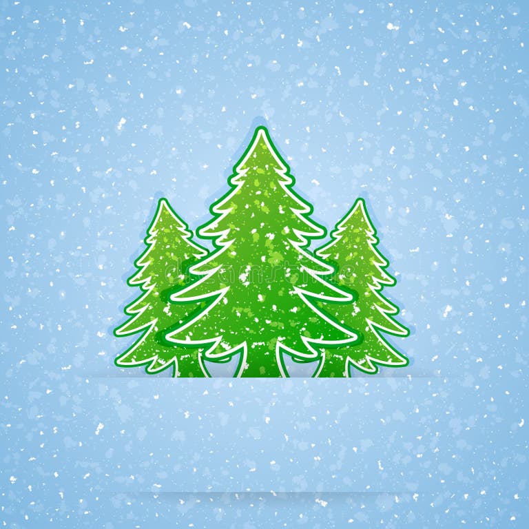 Cartoon Snow Tree Stock Illustrations – 177,619 Cartoon Snow Tree Stock ...
