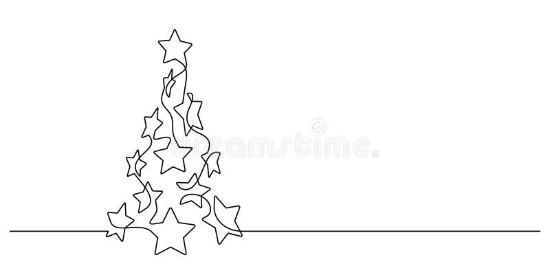 Tree Shape One Line Stock Illustrations – 1,419 Tree Shape One Line ...