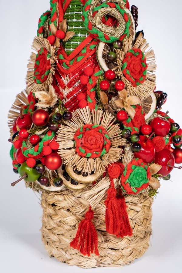 Christmas Tree Table Cones Mini Decoration for New Year Stock Image ...