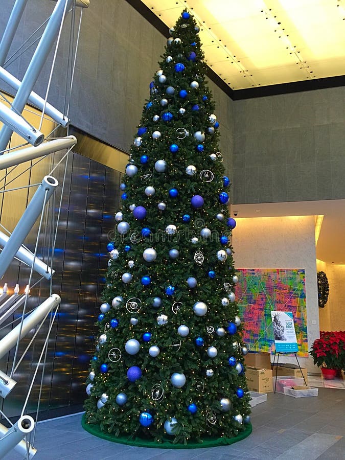 Christmas Tree editorial stock photo. Image of winter - 48082678