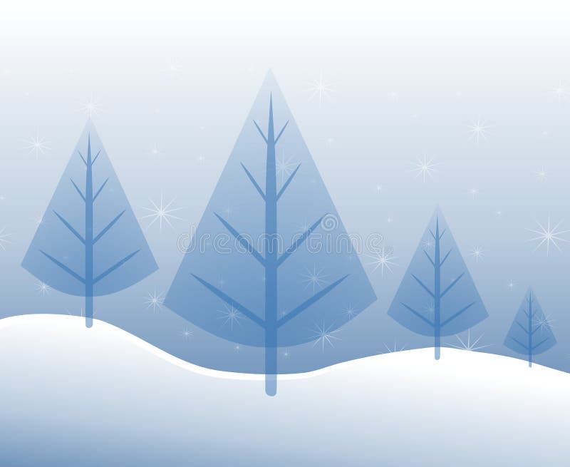 Simple Christmas Tree Clip Art Stock Illustration - Illustration of ...