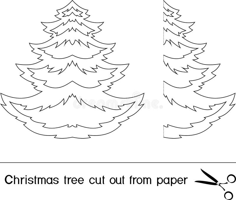 Tree Made Paper Cut Out Stock Illustrations – 113 Tree Made Paper Cut ...