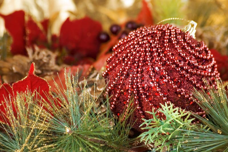 Christmas trree decoration stock image. Image of curl - 22350021