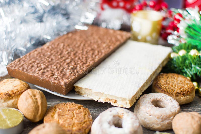 Christmas turron stock photo. Image of shortbread, turron - 62884466