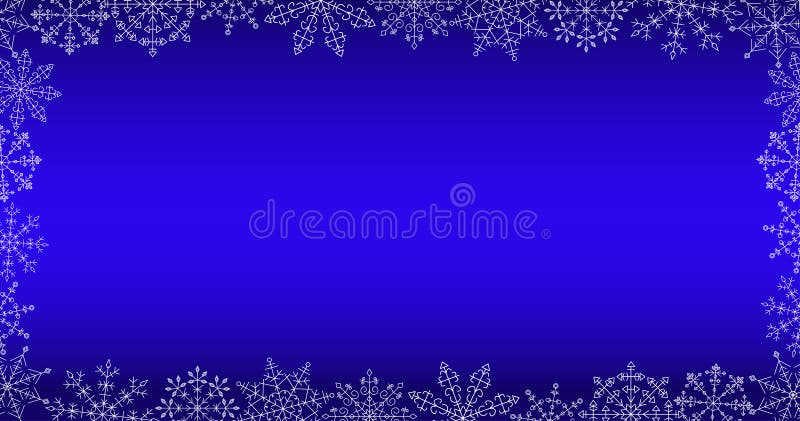 Christmas Vector Background with Snowflakes for Postcard, Invitation ...