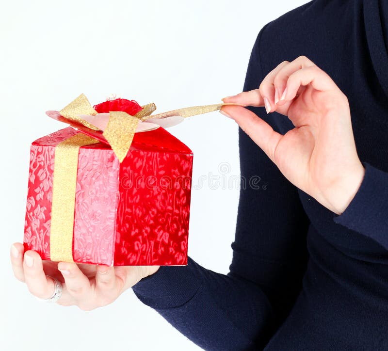 Christmas vivid present stock image. Image of delight - 22713471