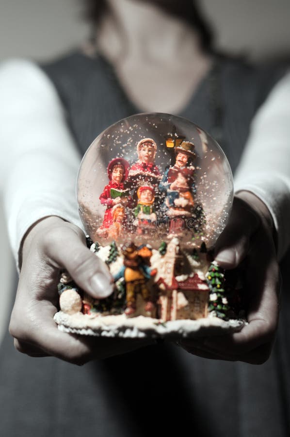 Christmas waterball stock photo. Image of water, cold - 16996472