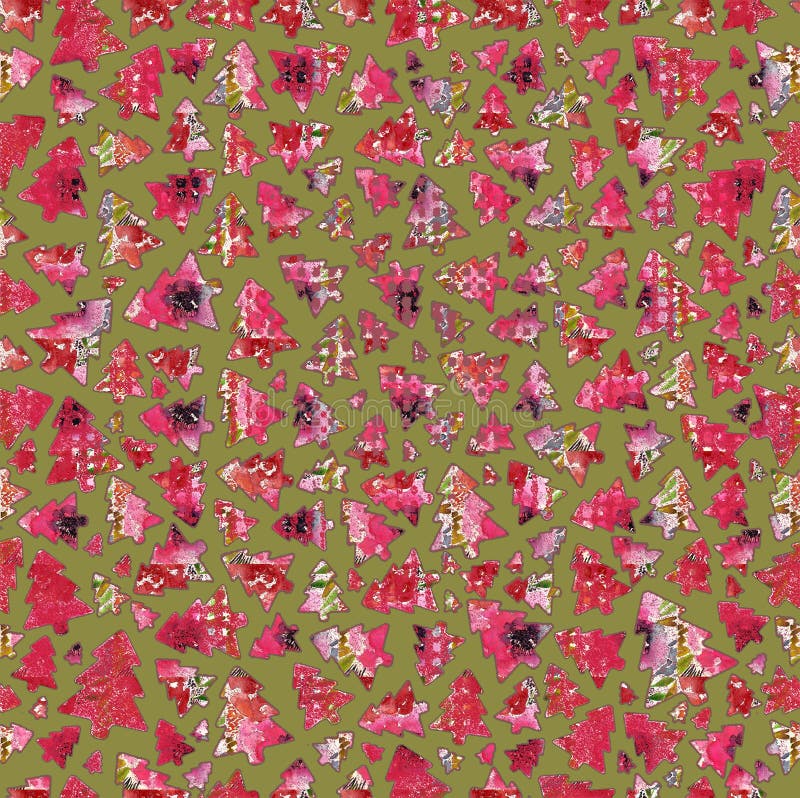 Christmas Texture Modern Classic Pattern Stock Illustration ...