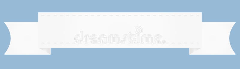 Christmas White Title Ribbon Stock Vector - Illustration of shopping ...
