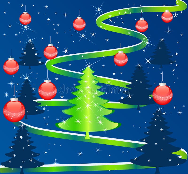 Christmas Winter Vector Illust Picture. Image: 3364086