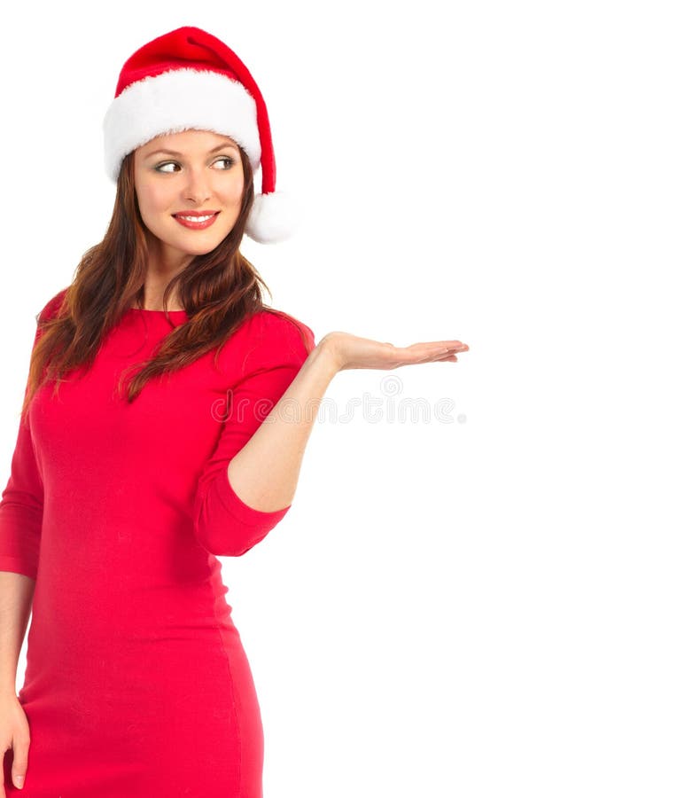 Christmas woman stock image. Image of celebrate, beautiful - 11699677