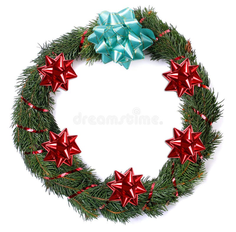 Christmas Wreath Picture. Image: 1463298