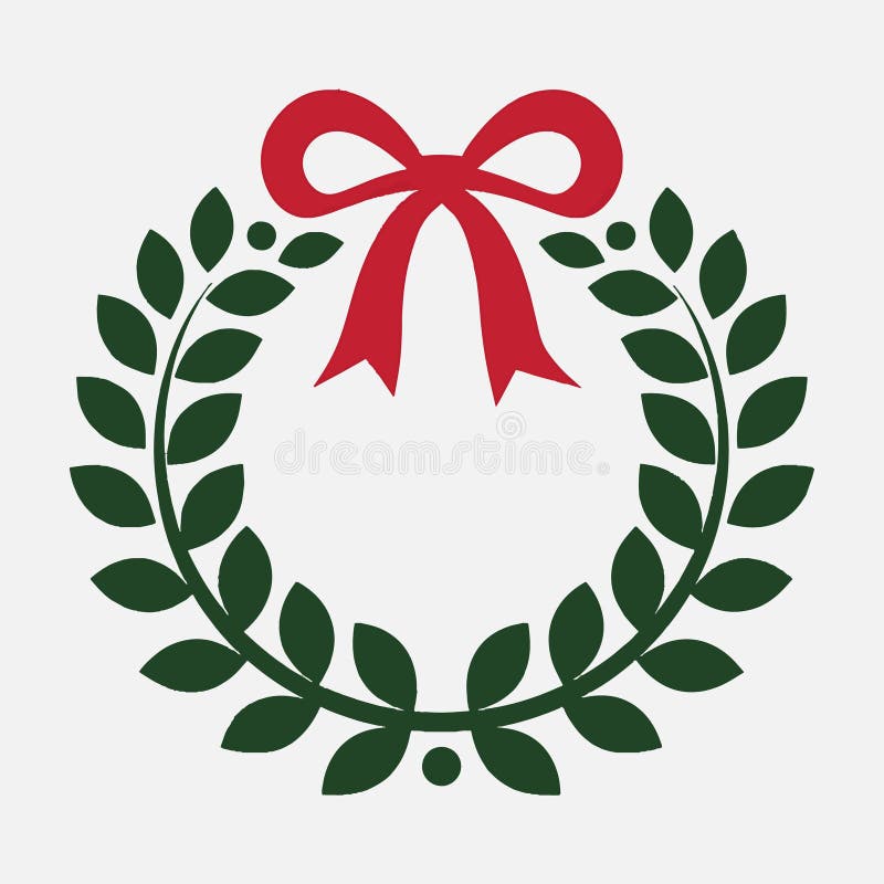 Christmas Wreath Logo Stock Illustrations – 4,892 Christmas Wreath Logo ...