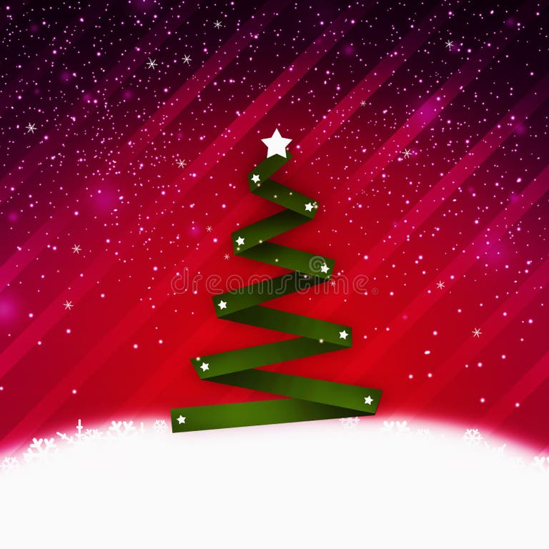 Simple Abstract Christmass Tree Stock Illustrations – 85 Simple ...