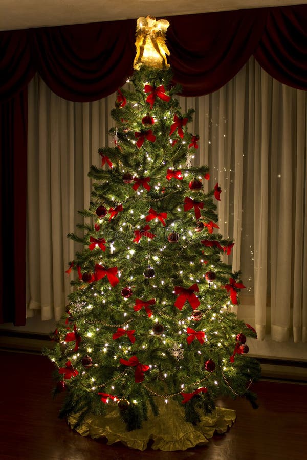 Christmas Tree stock image. Image of tree, decorations - 4521433