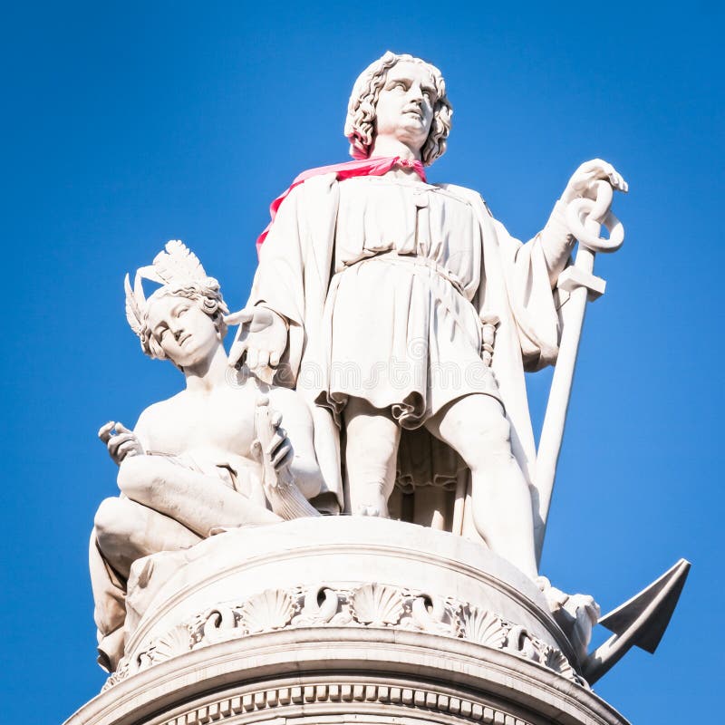 Christopher columbus stock photo. Image of italy, christopher - 28870460