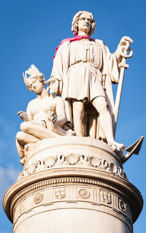 Christopher columbus stock photo. Image of columbus, landmark - 29011214