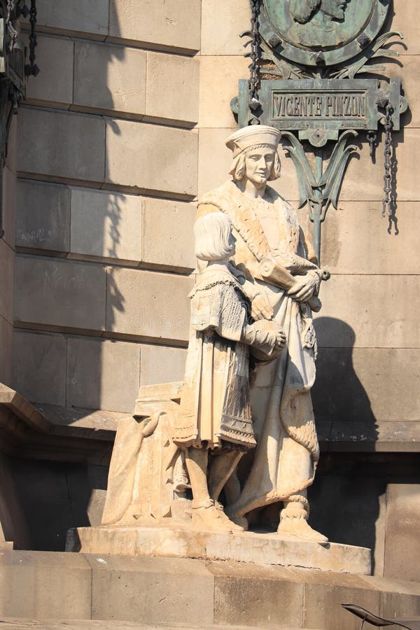 Christopher Columbus Monument Editorial Stock Image - Image of classic ...