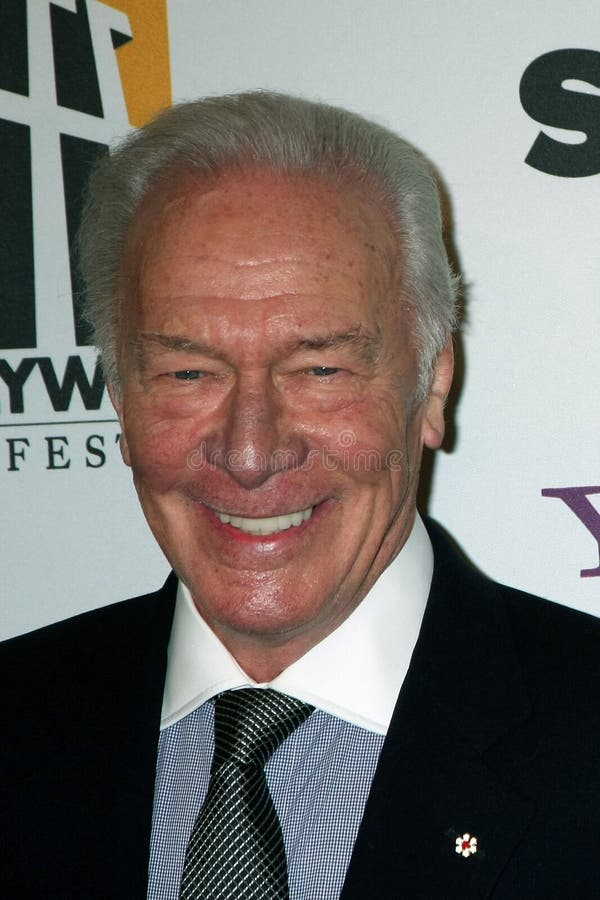 Christopher Plummer editorial stock image. Image of plummer - 23752164