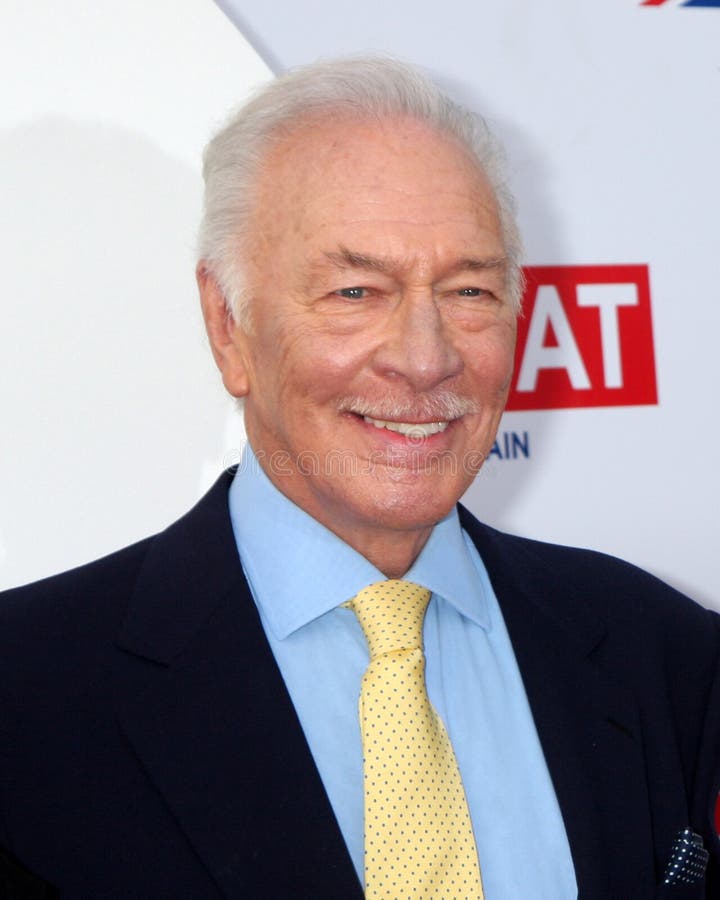Christopher Plummer editorial stock photo. Image of february - 23927953