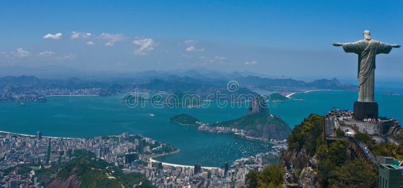 Christus Het Standbeeld Van De Verlosser Redactionele Foto - Image of ...