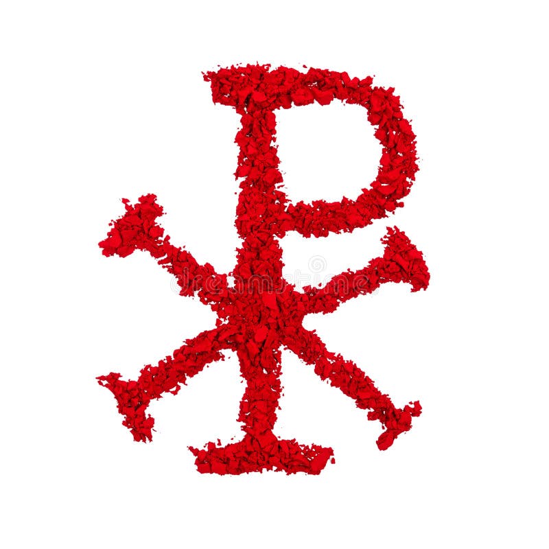 Christus-Symbol stockbild. Bild von christentum, puder - 92178693