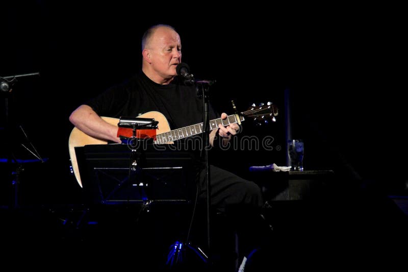 Christy Moore Perform Onstage in Ballinasloe Editorial Stock Photo ...