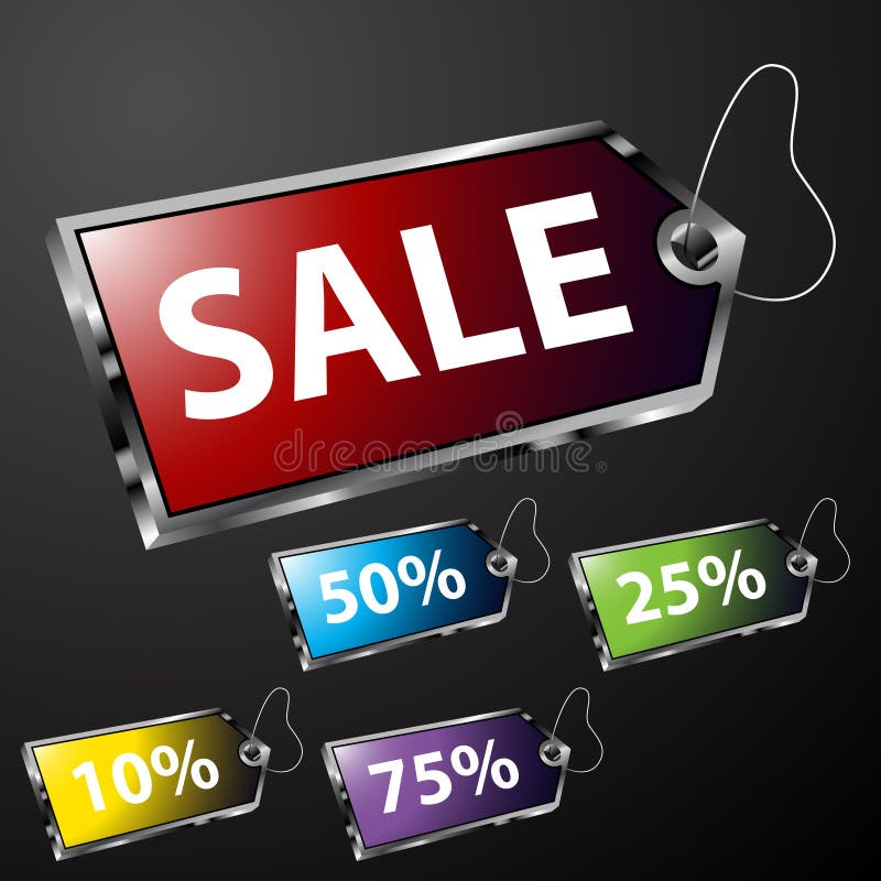 Chrom-Preise vektor abbildung. Illustration von einzelverkauf - 16369998