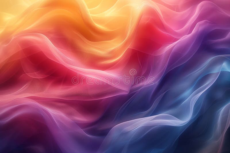 ChromaFlow: Exclusive Gradient Background Stock Illustration ...