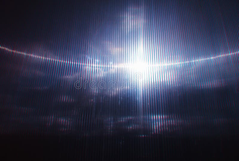 Chromatic Aberration during Sunset Time Stock Photo - Image of material ...