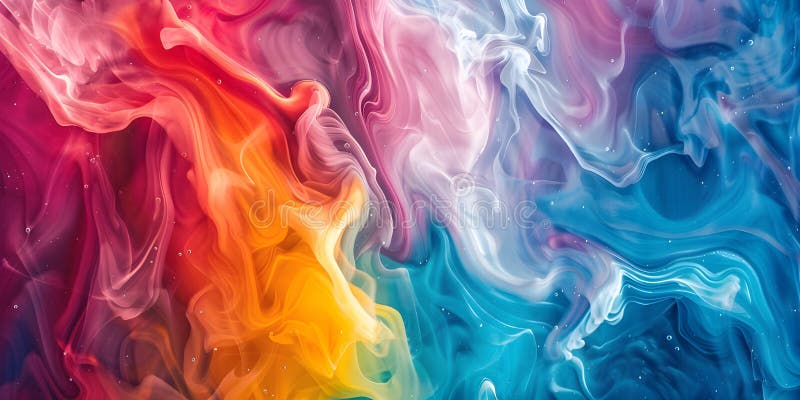 Chromatic Chaos: Mixed Colors with Distortion Effect Background ...