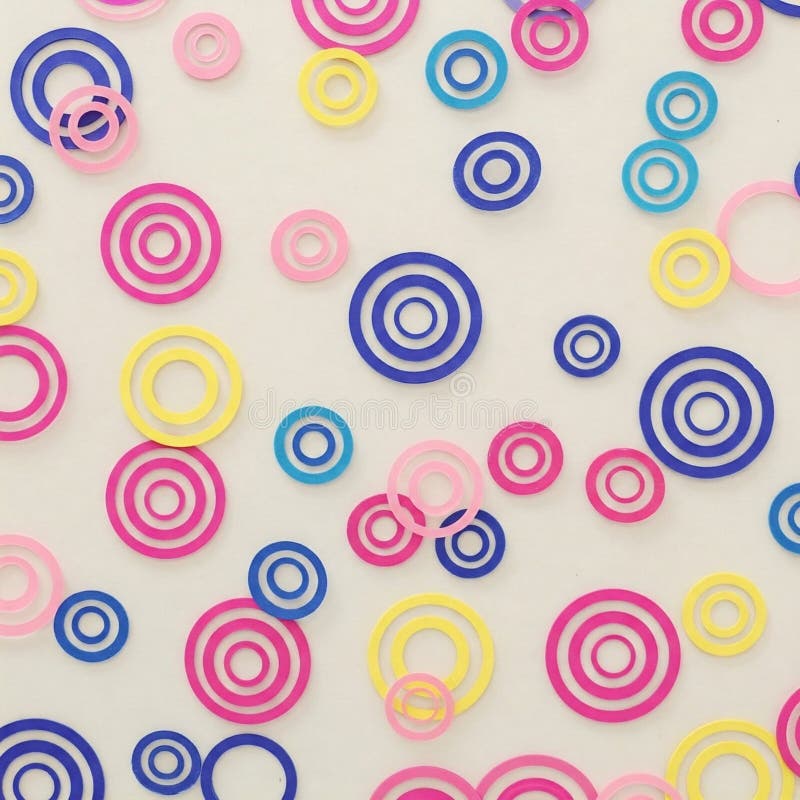 Chromatic Circle Swarm: Playful Abstraction in Motion Stock ...