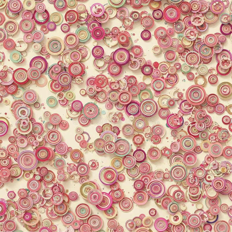 Chromatic Circle Swarm: Playful Abstraction in Motion Stock ...