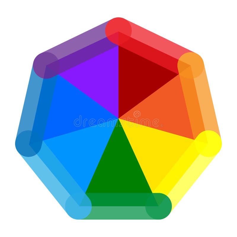 Chromatic Circle. Vector Illustration. EPS 10 Stock Vector ...