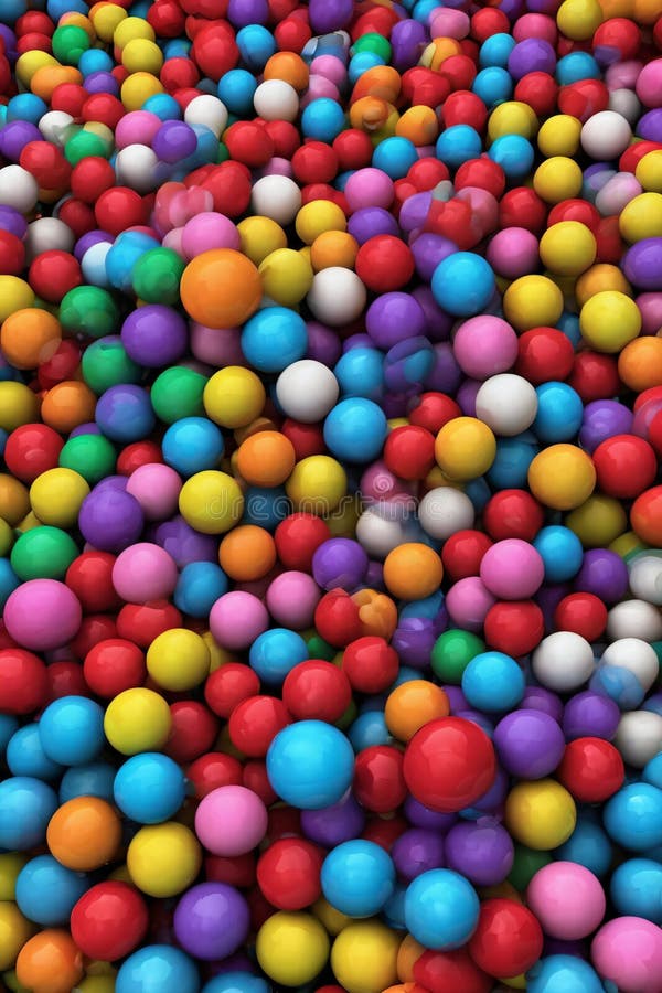 Chromatic Elegance: a Background of Multicolored Spheres Stock ...