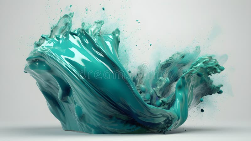 Chromatic Expression in Motion, Dynamic Color Burst Wonderland Stock ...