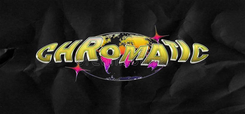 Chromatic Font Effect for Your Graphic Font Design Idea Stock ...