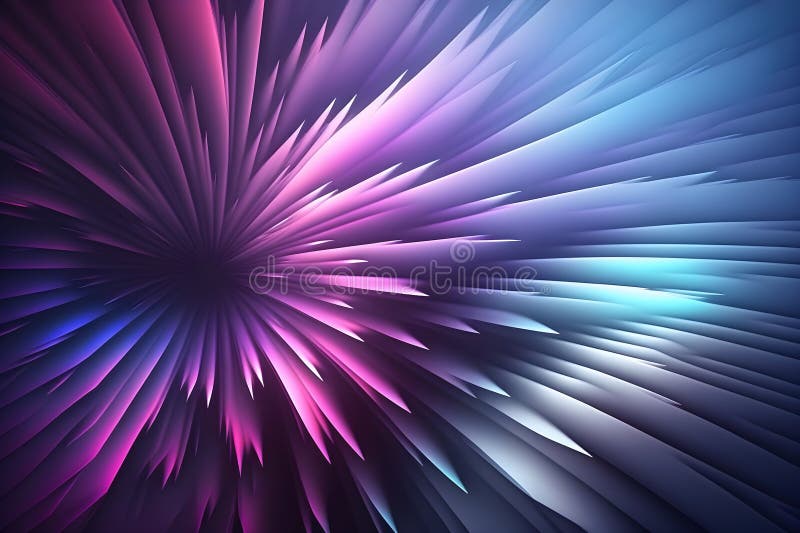 Chromatic Illumination: Abstract Light Effects in Blue, Pink, and ...