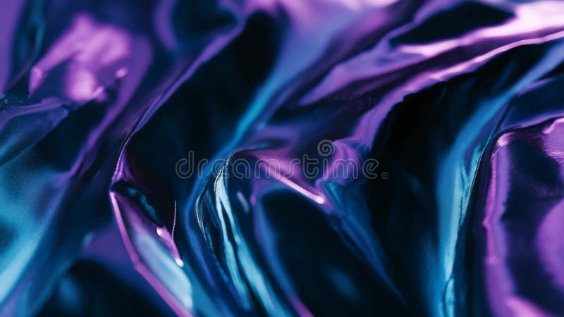 Chromatic Shiny Surface Flow Abstract Background Stock Footage - Video ...