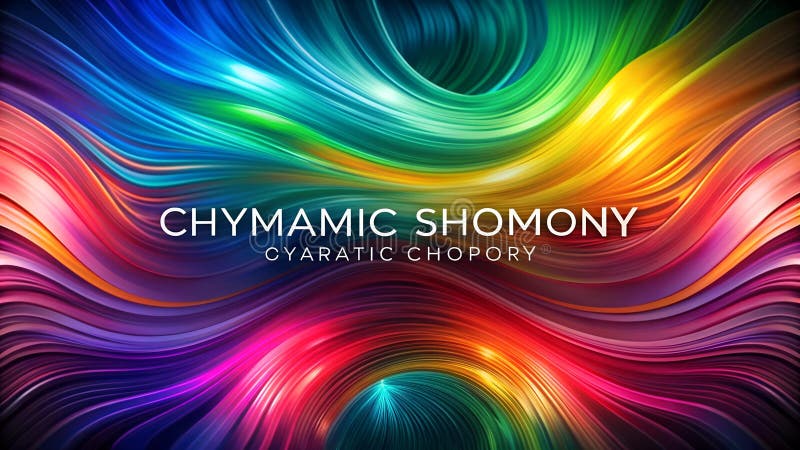 Chromatic Symphony: an Abstract Dance of Colors AI Generated Stock Illustration - Illustration ...
