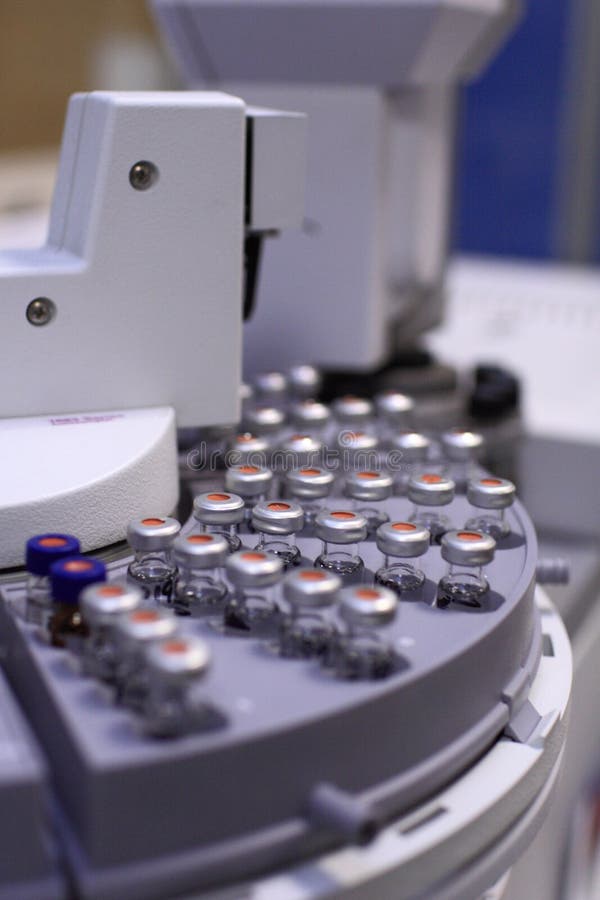 Medium Pressure Liquid Phase Chromatography System Stock Photo - Image ...