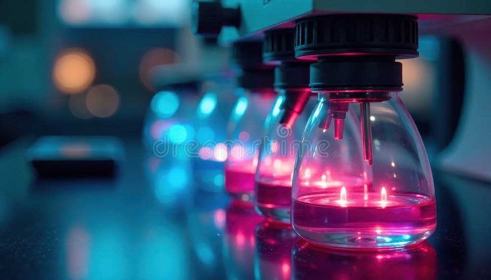Chromatography Setup Complex Apparatus Data Logging Equipment ... Chromatography Setup Complex Apparatus Data Logging Equipment ...