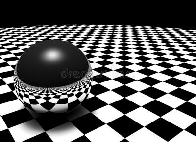 Chrome Ball stock illustration. Illustration of silver - 2589816