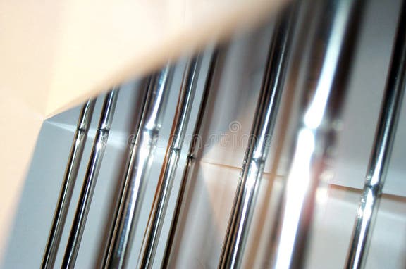 Chrome bars stock image. Image of object, modern, bars, disc - 527